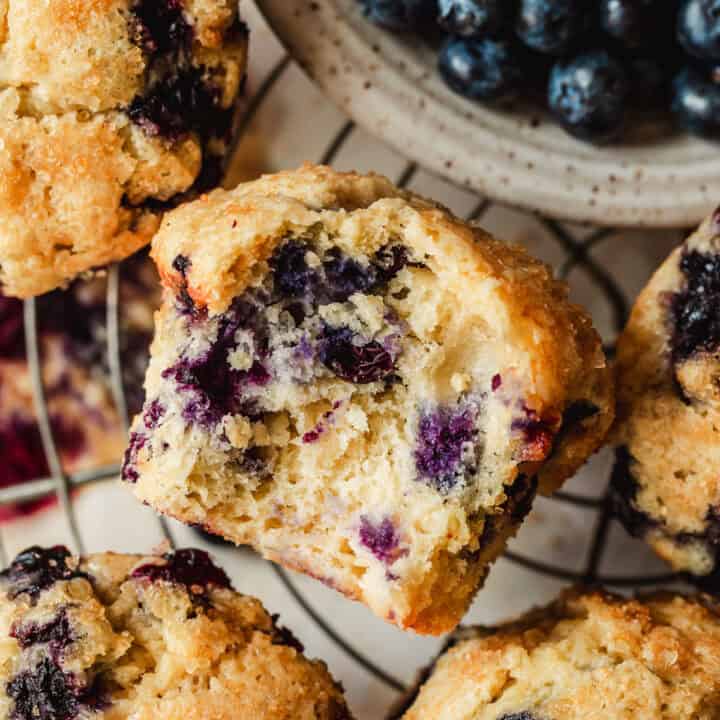 Amazing Small Batch Blueberry Muffins | Midnight Bake Club