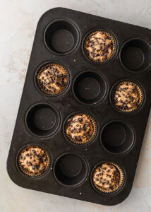 Small Batch Chocolate Chip Muffins (Just 6 Muffins!) | Midnight Bake Club