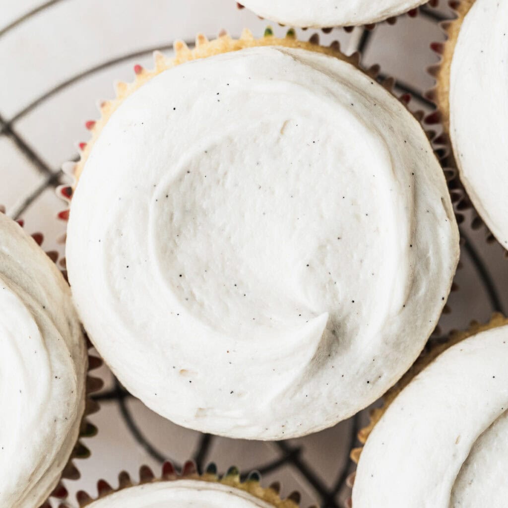 Super Fluffy Small Batch Vanilla Buttercream | Midnight Bake Club